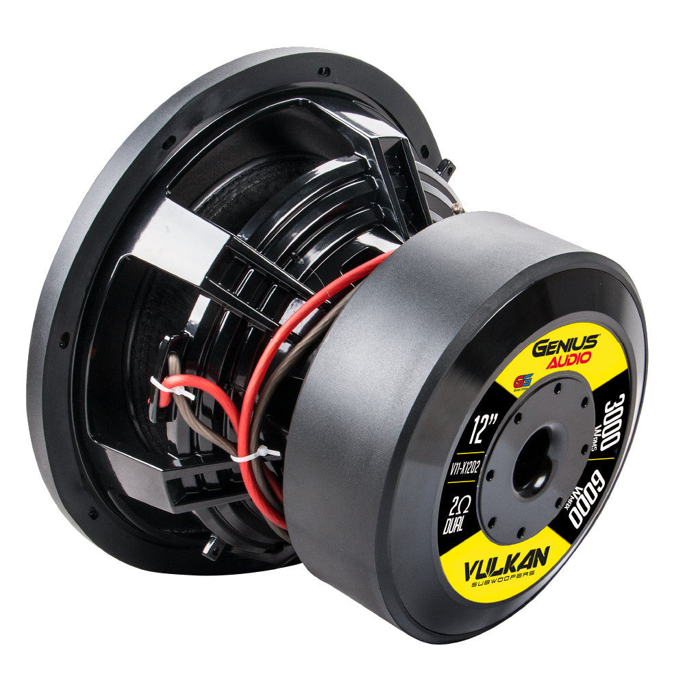 15" VULKAN SERIES SUBWOOFER 6000WMAX / 3000 WRMS DUAL COIL 2 OHM VOICE ...