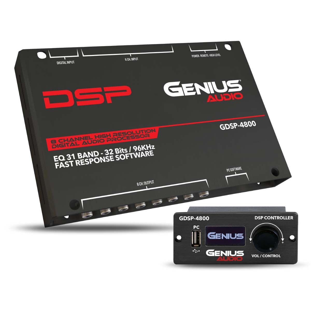 8-CHANNEL INTERACTIVE SIGNAL PROCESSOR – GENIUS AUDIO USA